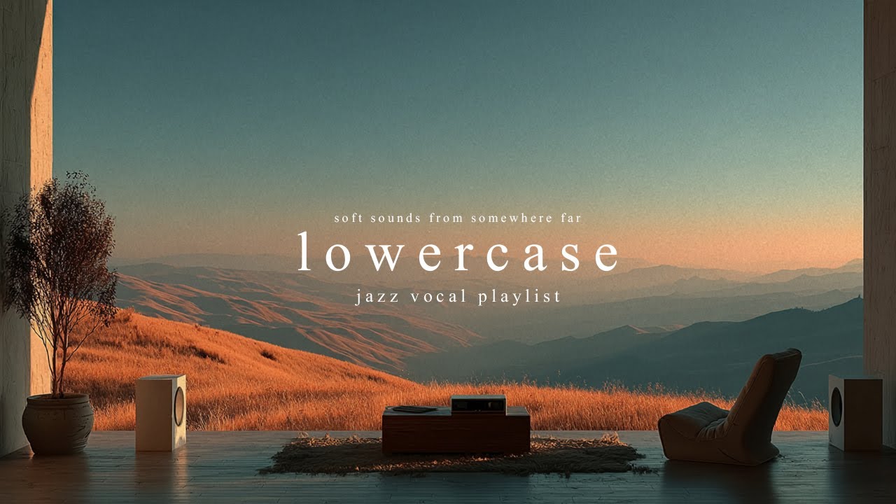 Soft Jazz Vocal Playlist | gentle echoes at sunset | calm evening ...