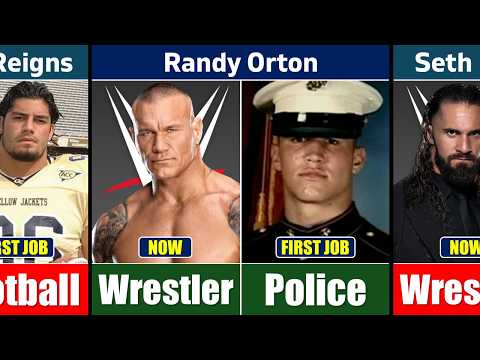 WWE Wrestlers First Job Before Wrestling
