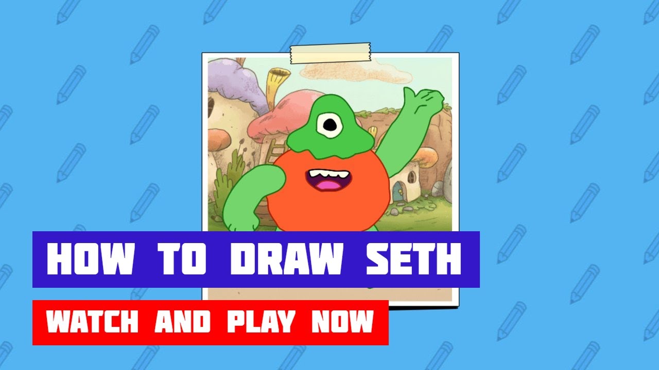 The Fungies: How to Draw Seth · Game · Gameplay - YouTube