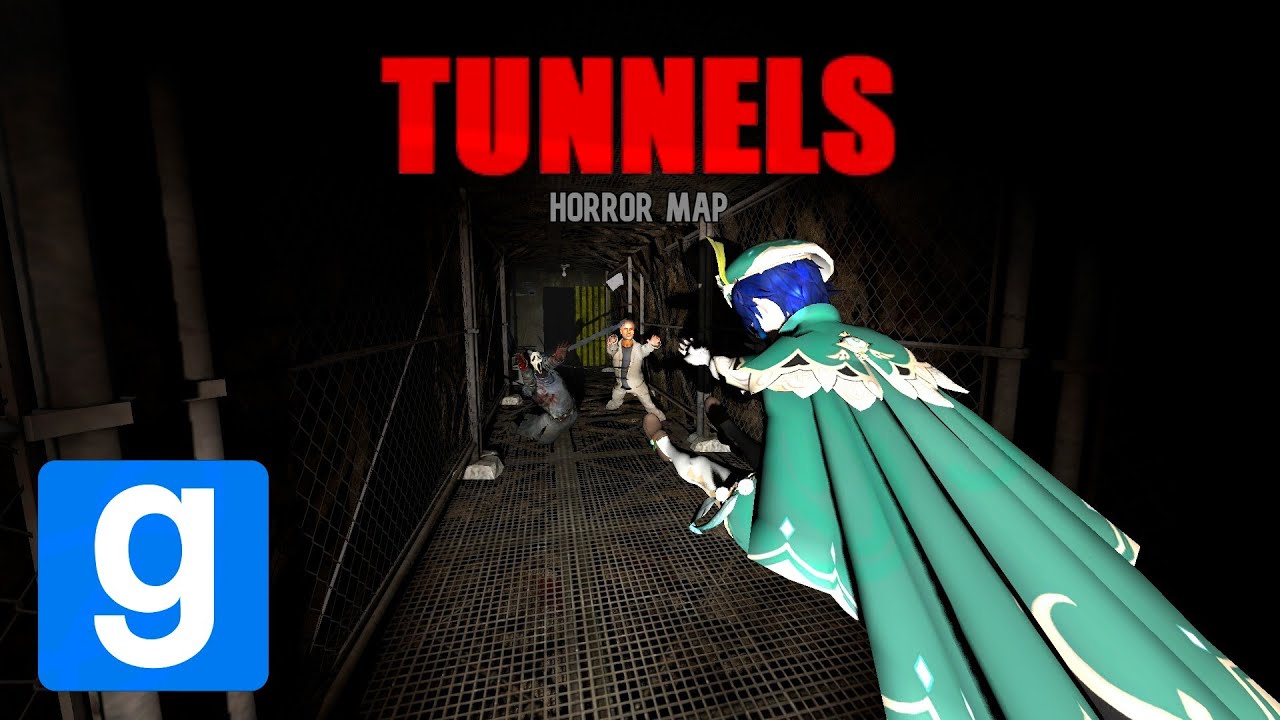 EXPLORING ABANDONED TUNNELS... (GMOD HORROR MAP) - YouTube