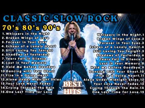Ultimate Classic Rock Ballads Collection Vol.118 |The Most Emotional Classic Slow Rock70s, 80s & 90s
