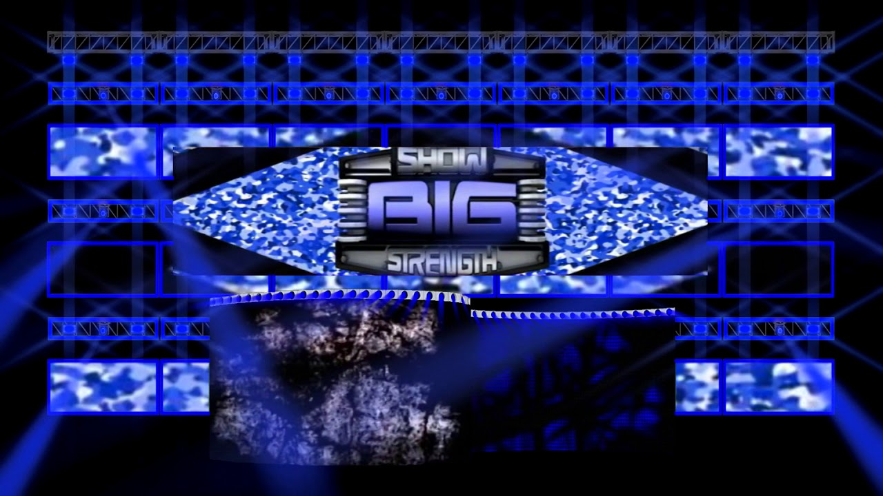 WWE BIG SHOW FIGURE STAGE ONLY (WITH CROWD) - YouTube