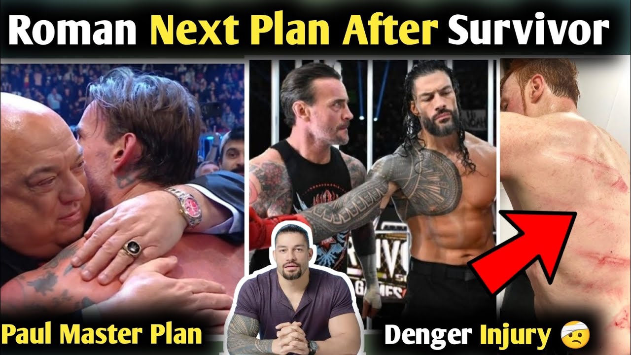 Roman Reigns Angry On Paul Heyman in Survivor series l WWE Factwala ...