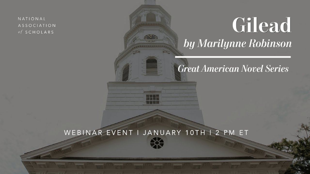 "Gilead" by Marilynne Robinson: The Great American Novel Series - YouTube