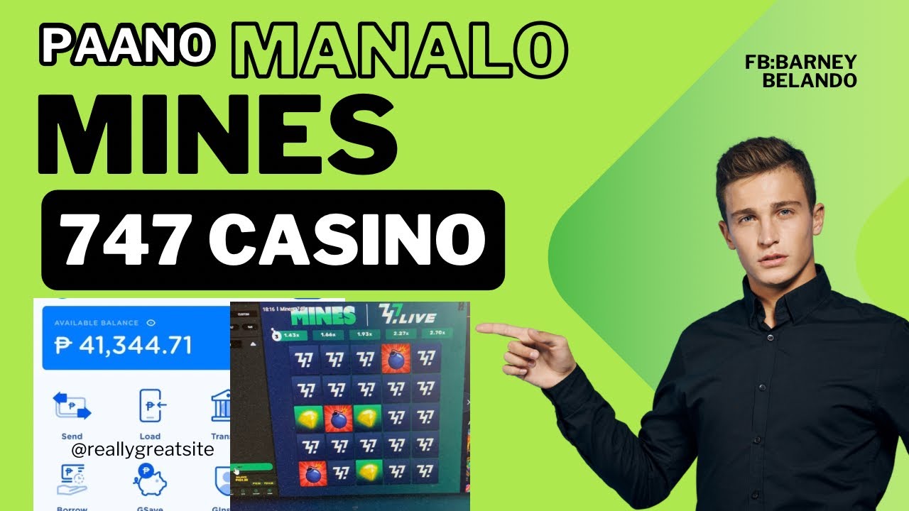PANALO MANALO SA MINES NA WALANG KA TALO2x DITO SA 747 CASINO - YouTube