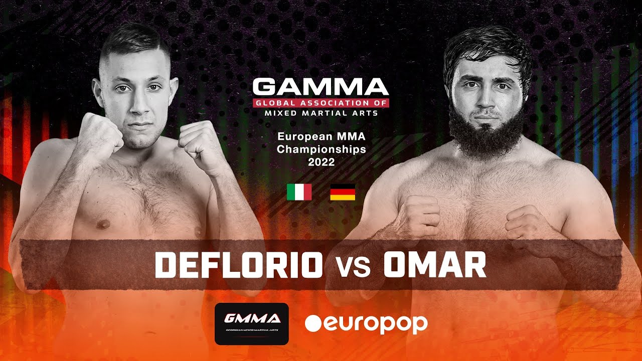 Finals MMA -93kg Michele Deflorio v Adnan Omar GAMMA European ...