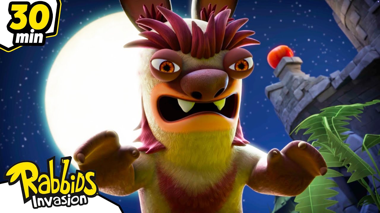 The night of the Werewolves! 🐺🎃 Halloween Compilation | RABBIDS ...