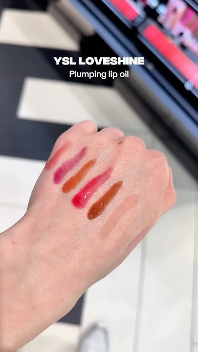 who’s tried the ysl lip oil?? #ysl #lipoil #lippies #makeup #sephora #sephorahaul #lipcombo # ...