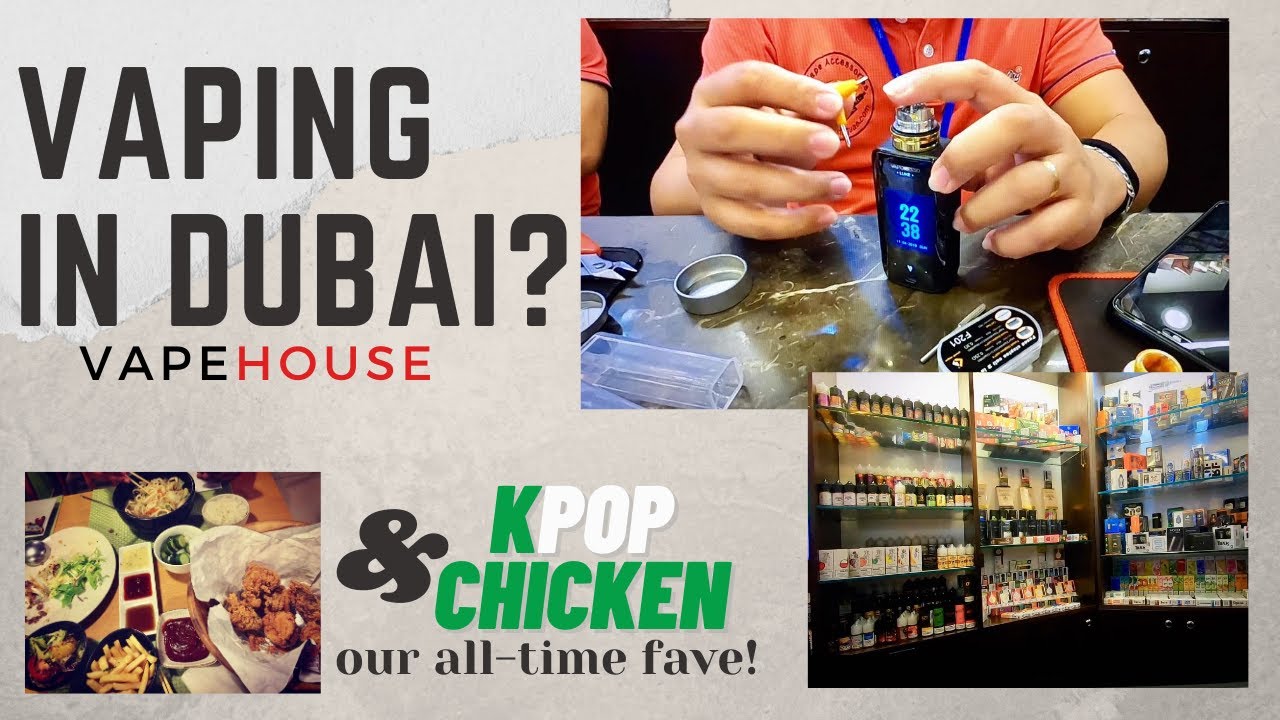 Vaping in Dubai | Kpop Chicken JLT - YouTube