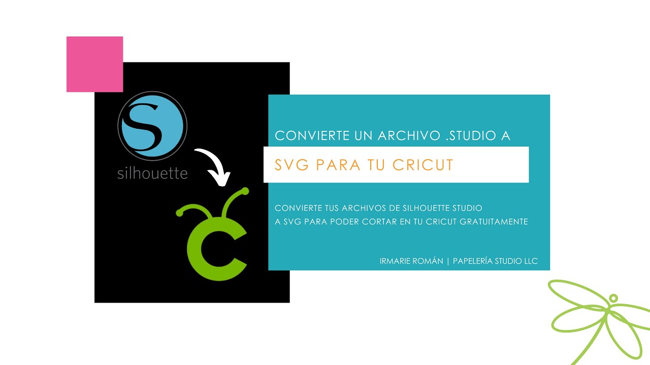 Convierte un archivo de Silhouette Studio a SVG Gratis - YouTube