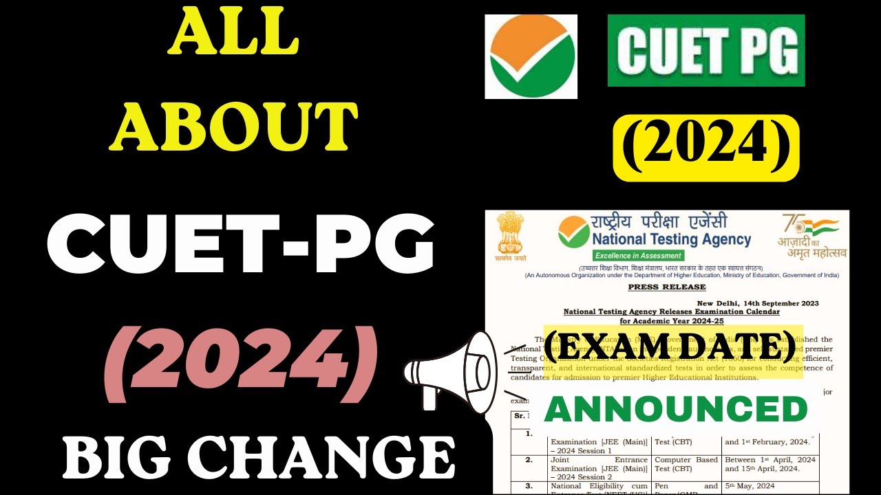CUET PG 2024 | Complete Information | Application Form | CUET 2024 Exam ...