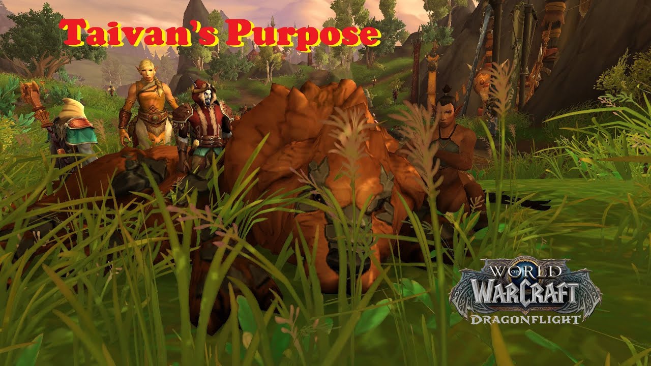 Taivan's Purpose Storyline Sojourner of Ohn'ahran Plains DragonFlight ...