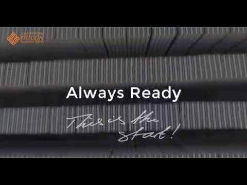 DUCON Blocks - Always ready to deliver at your site - YouTube