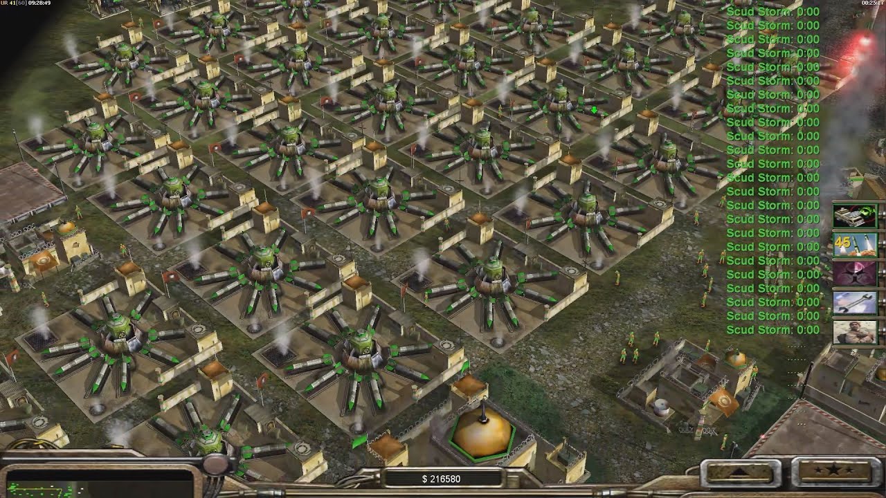 Scud apocalypse - Command & Conquer Generals Zero Hour - 1 vs 7 HARD ...