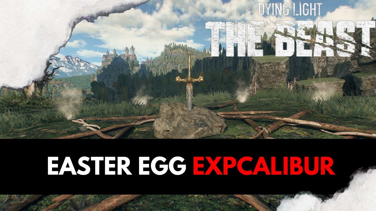 Dying Light The Beast Easter Egg EXPcalibur - YouTube
