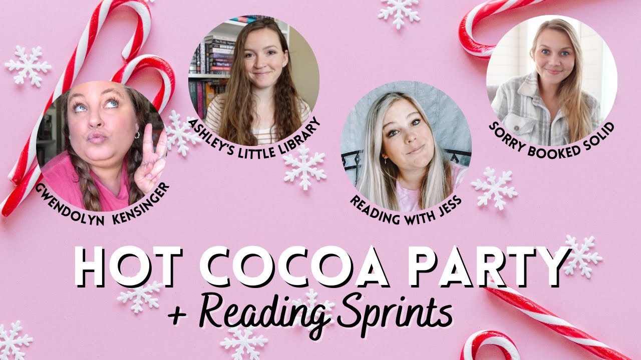 Hot Cocoa Party + Reading Sprints with Friends - YouTube