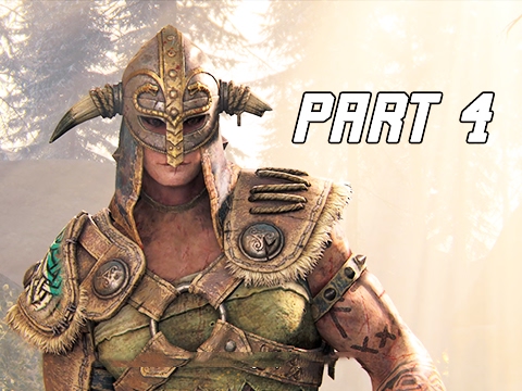 FOR HONOR Walkthrough Part 4 - Viking Campaign Story (PS4 Pro Let's ...