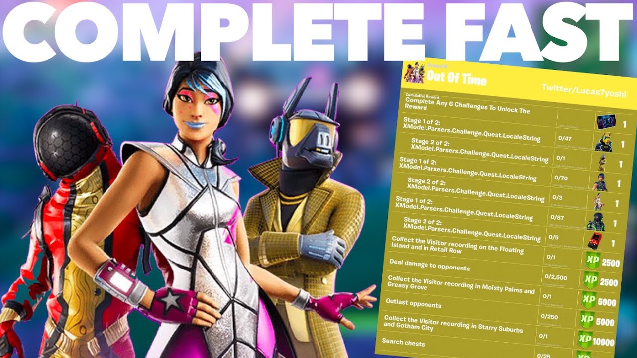 How to Complete the Out of Time Challenges FAST in Fortnite Season 10 ...
