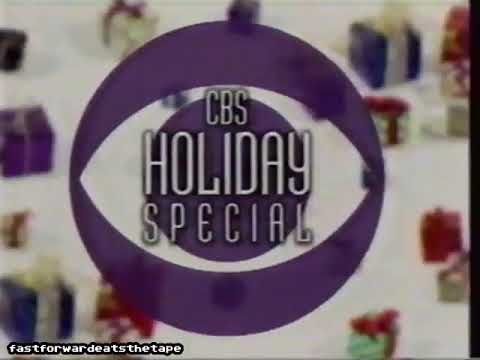 CBS Holiday Special Bumper 1995 Christmas - YouTube