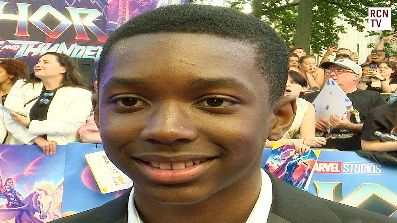 Kieron L. Dyer Interview Thor Love And Thunder Premiere - YouTube