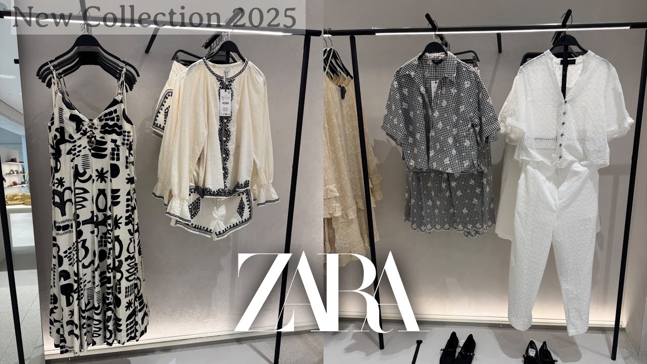 ZARA NEW WOMEN’S💜SUMMER COLLECTION 2025 / ZARA HAUL 2025🎋💋 - YouTube
