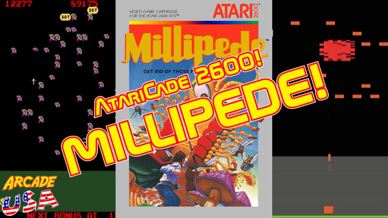Millipede! (Atari 2600) - YouTube