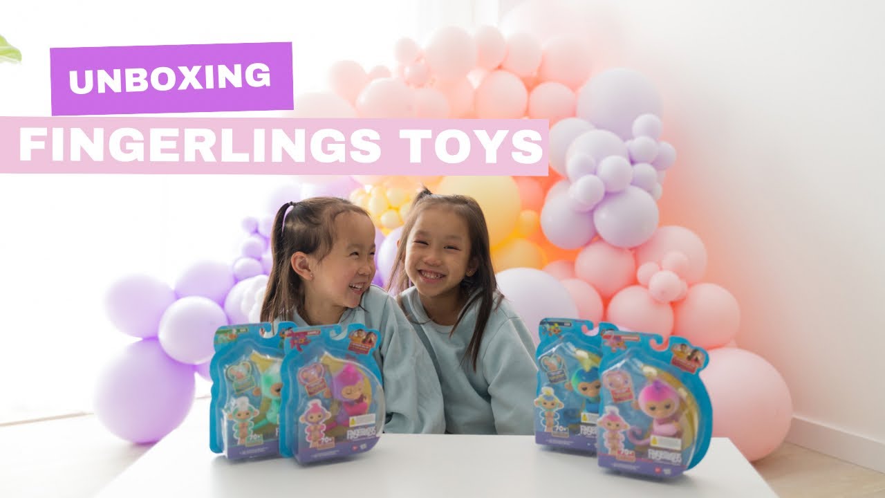 M2&M3 unboxing Fingerlings Toys! - YouTube