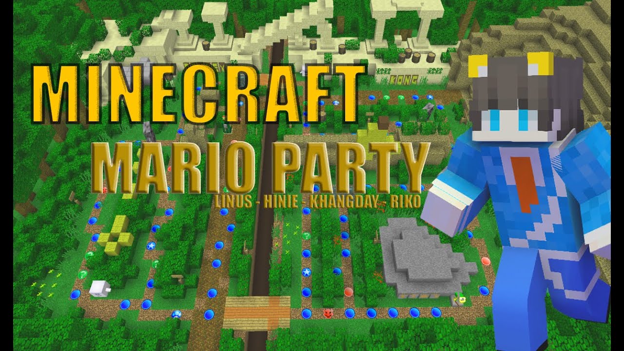 MINECRAFT MARIO PARTY / LINUS - YouTube