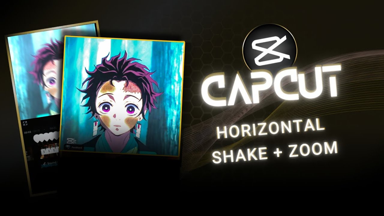Capcut Horizontal Shake + Zoom Tutorial | Ae like Transition - YouTube