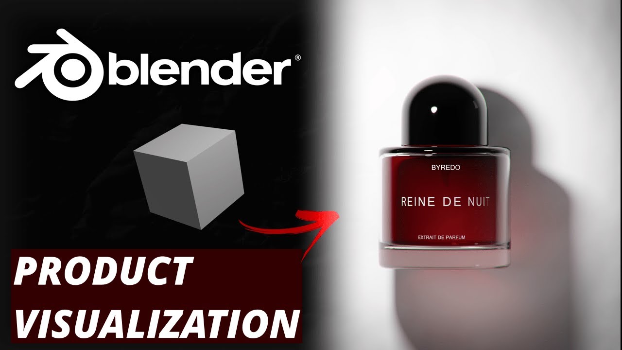 Blender 3D: Creating and Texturing a Cologne/Perfume 3D Model - YouTube