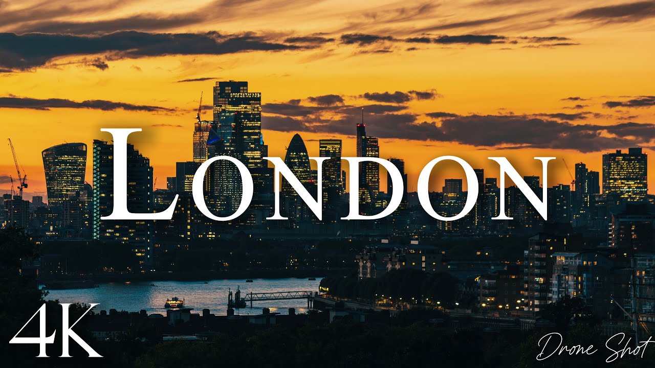 London 4K 🇬🇧 | Stunning Aerial Drone Footage - YouTube