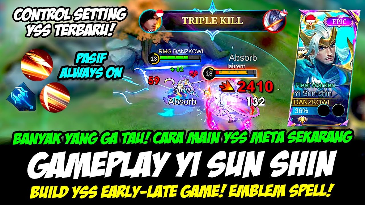 CONTROL SETTING YSS + CARA MAIN YSS TERBARU BUILD YSS TERSAKIT 2024 ...