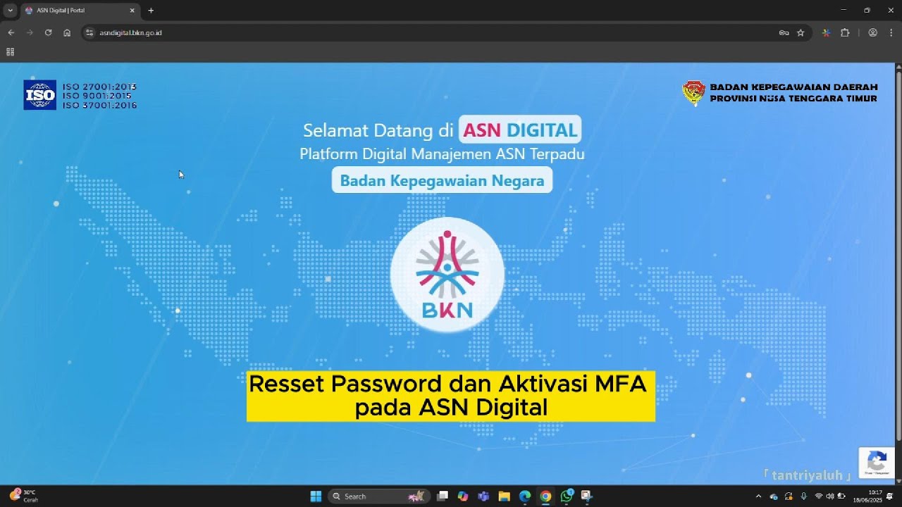 Tutorial Aktivasi ASN Digital - YouTube
