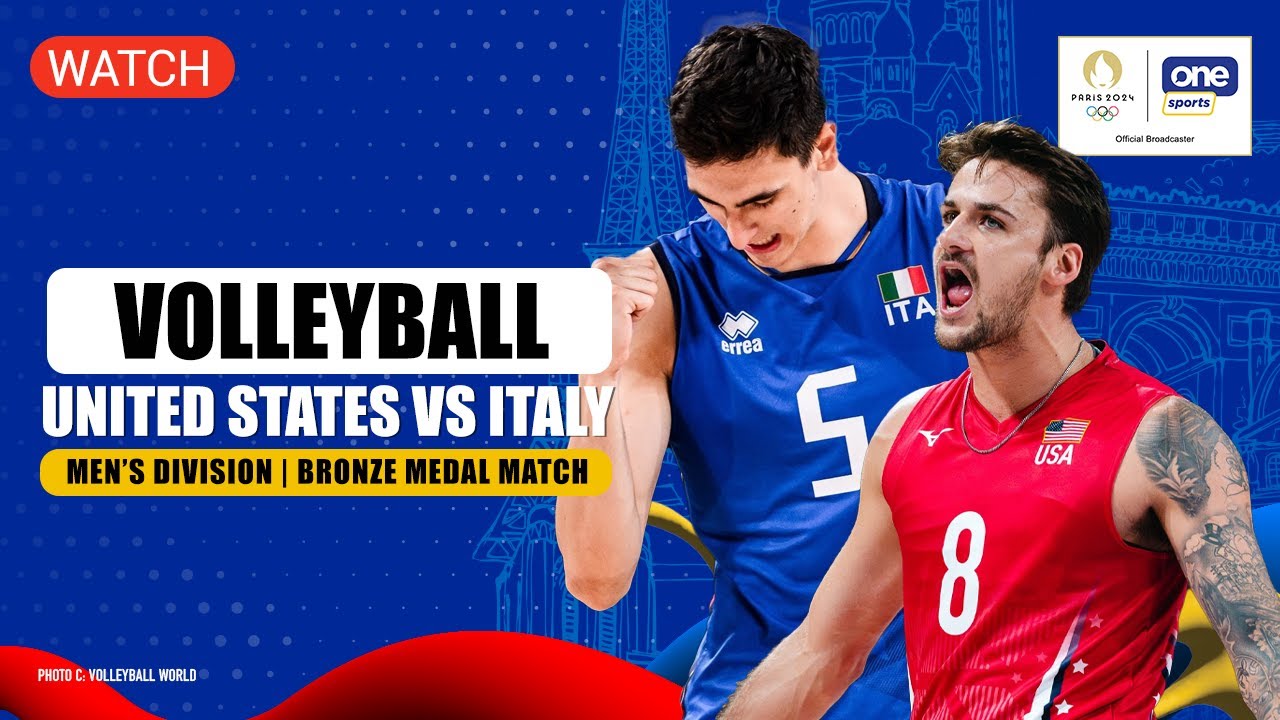 CATCH-UP: USA and Italy fight for bronze in men's volleyball | # ...
