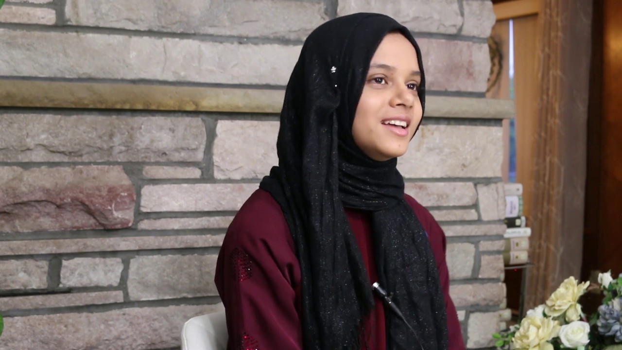 Maryam Masud received first ever Ijaazah on Qur'an Memorization on ...