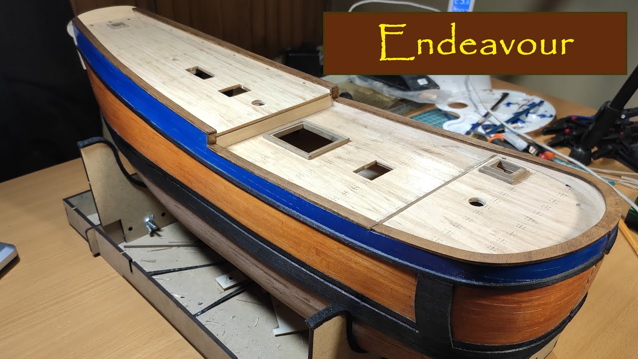 Endeavour : 1/54 Scale Model : Step By Step Video Build : Part 12 - YouTube
