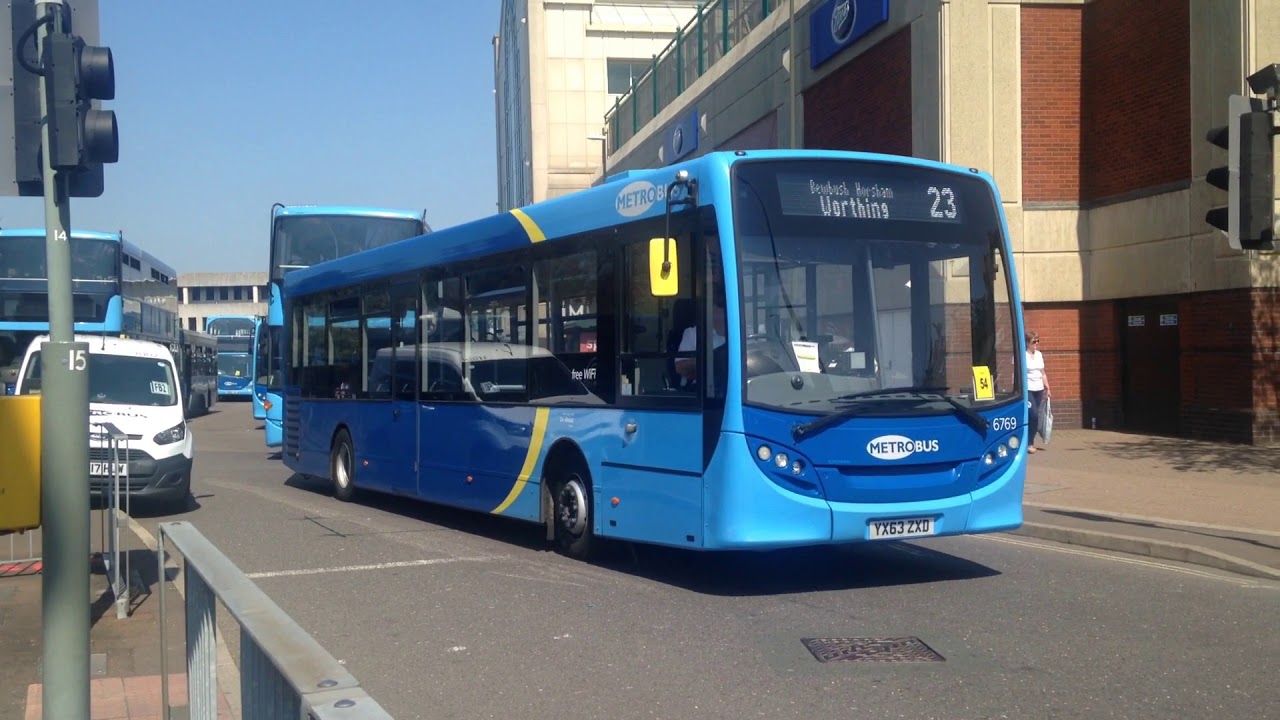 Buses in Crawley (20/04/2019) - YouTube