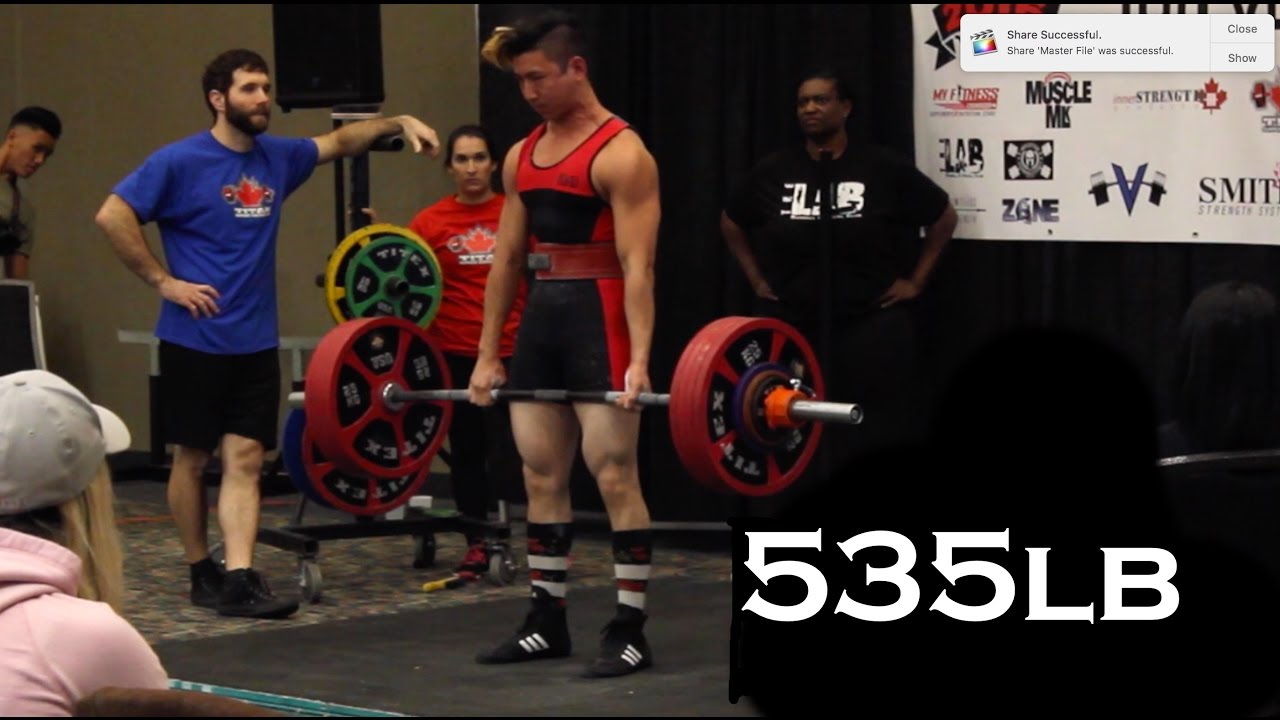 DEADLIFTS: PROVINCIAL CHAMPIONSHIPS ONTARIO POWERLIFTING 83KG (2016 ...