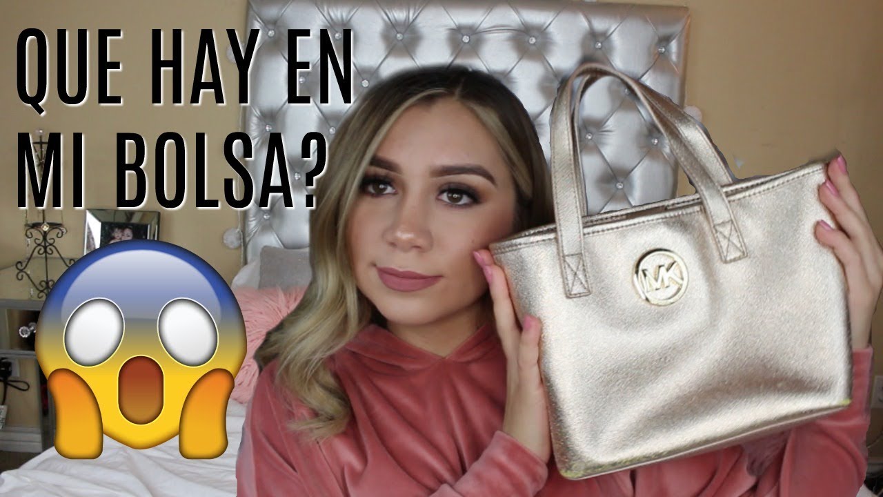 QUE HAY EN MI BOLSA? - YouTube