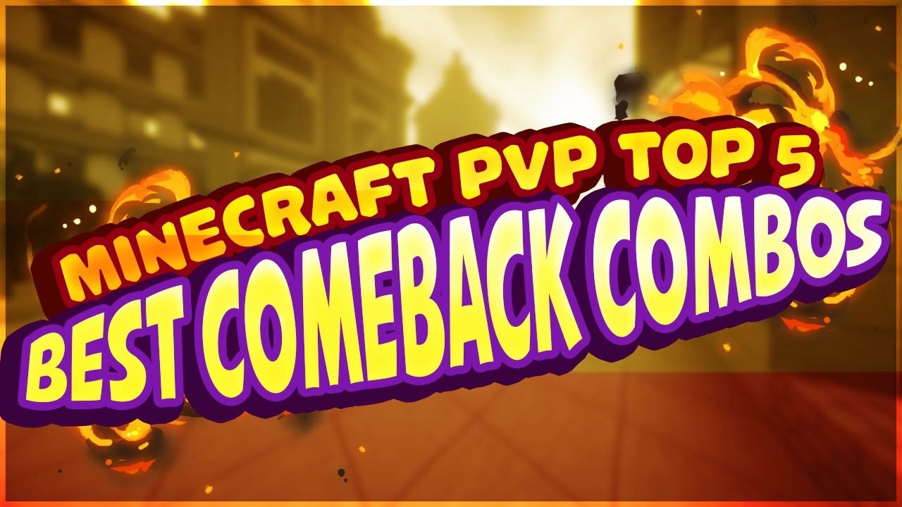 Minecraft PVP Top 5: Best Comeback Combos - YouTube