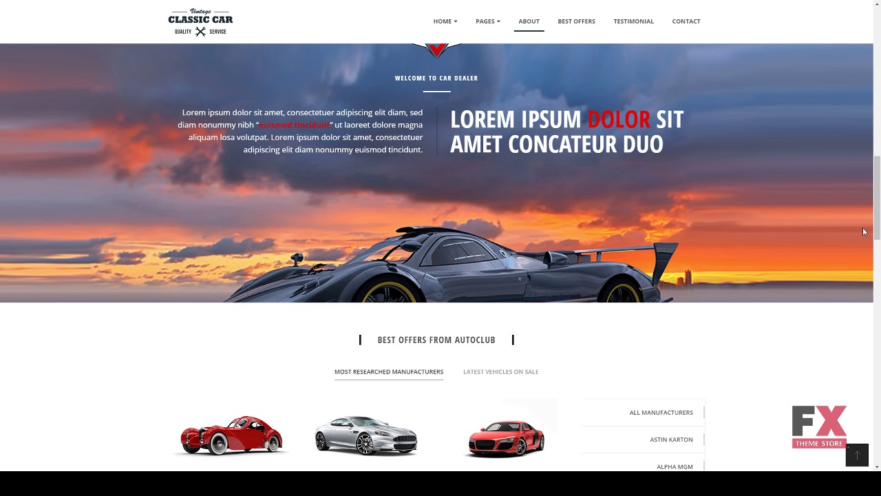 Car Finder, Auto Dealer Bootstrap Template Haruki Jarrod - YouTube
