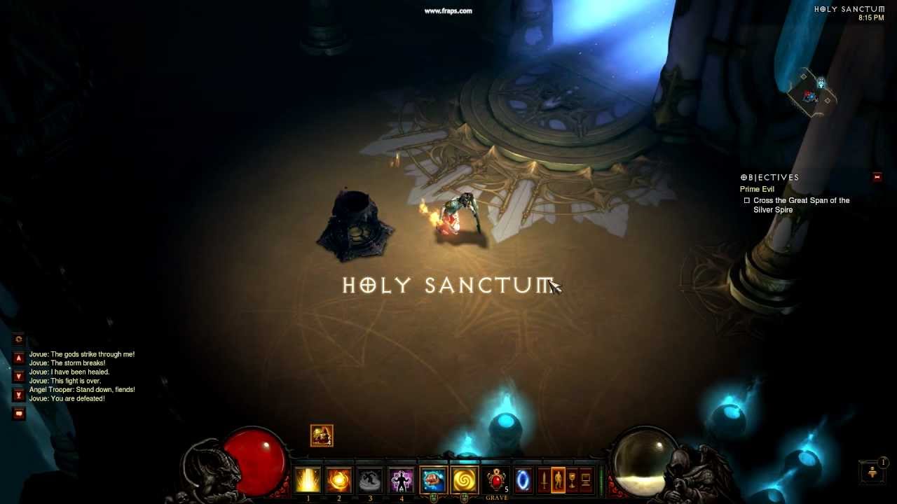 Where to find the Holy Sanctum and Radiant Chapel in Diablo 3 - YouTube