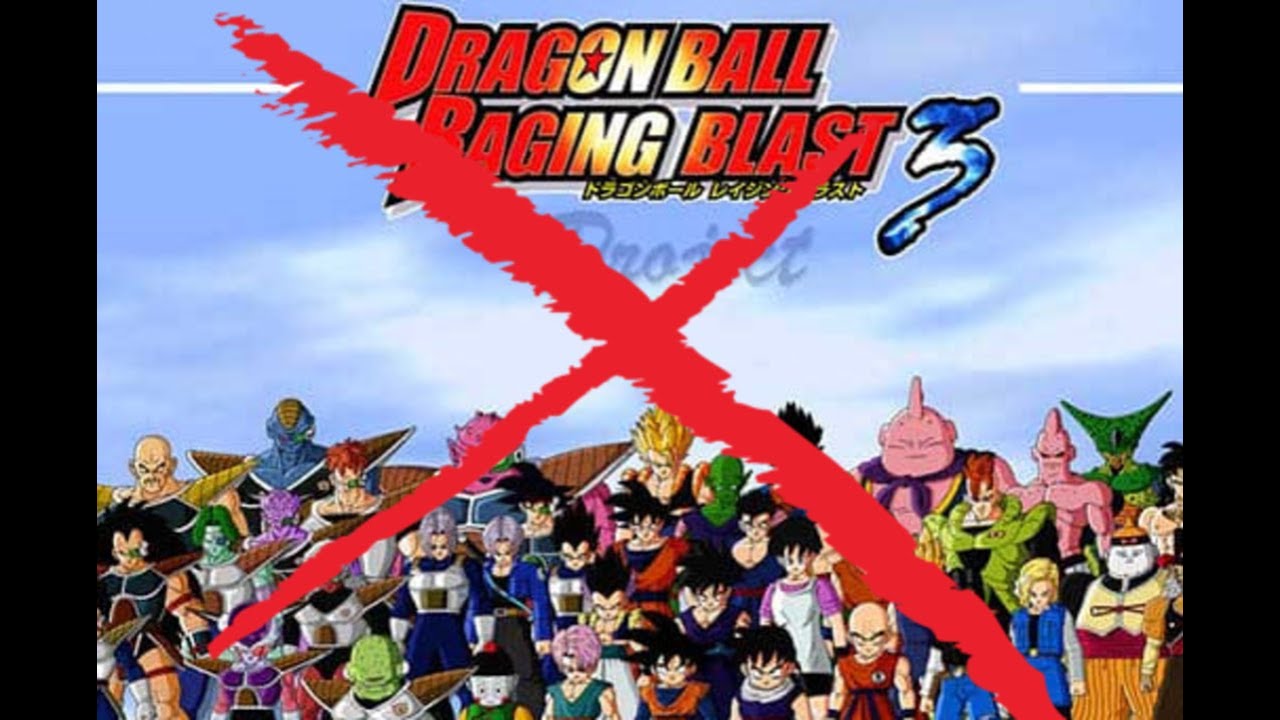 Dragon Ball Raging Blast 3 | Why we won't get it - YouTube