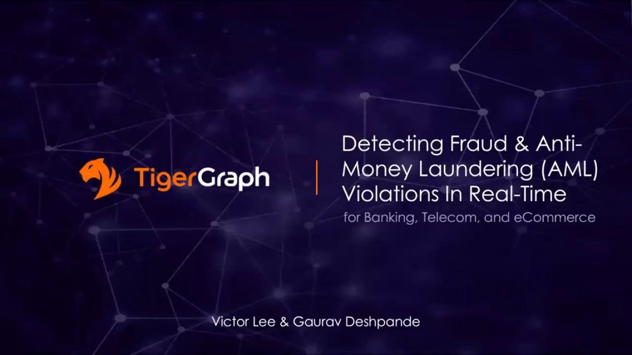 Detecting Fraud & Anti-Money Laundering (AML) Violations In Real-Time ...