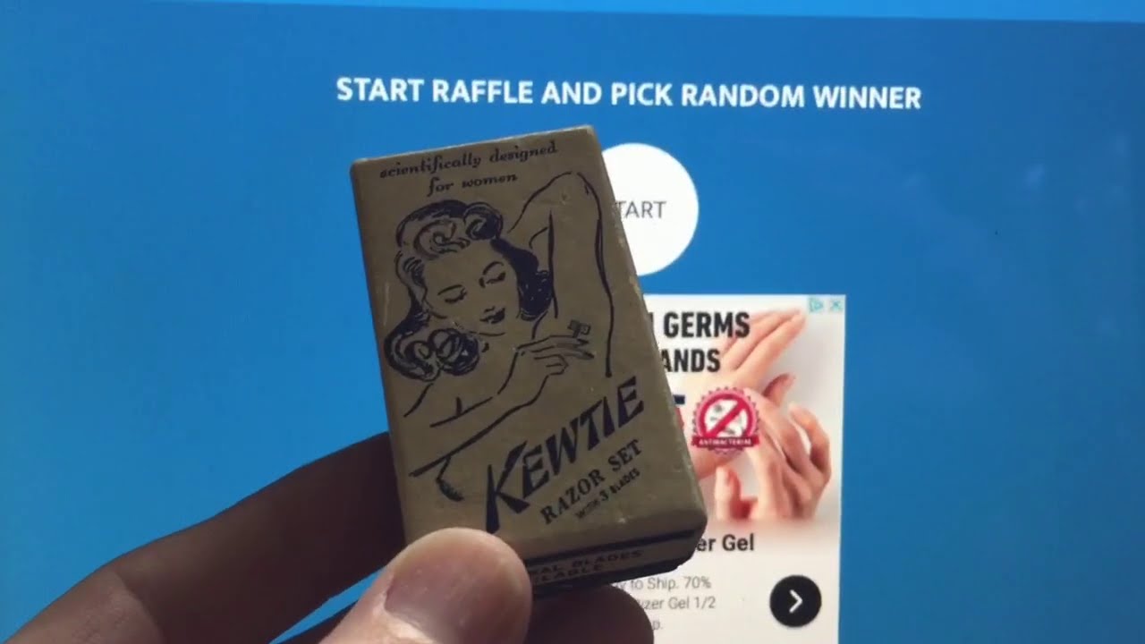 And the WINNER of the Kewtie Lady Razor is... - YouTube
