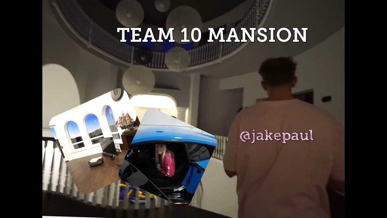 JAKE PAUL GIVES ME A TOUR OF THE TEAM 10 MANSION - YouTube