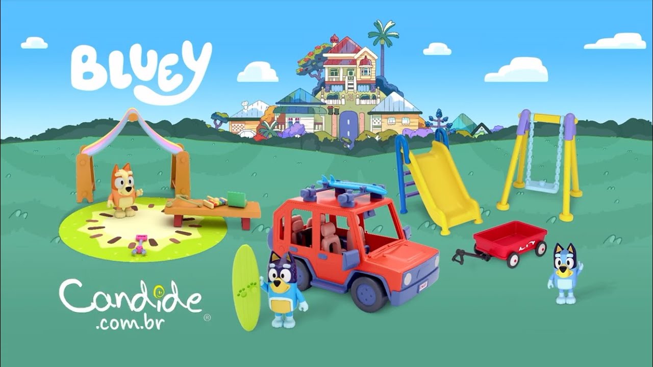 Carro da Bluey | Candide Brinquedos - YouTube