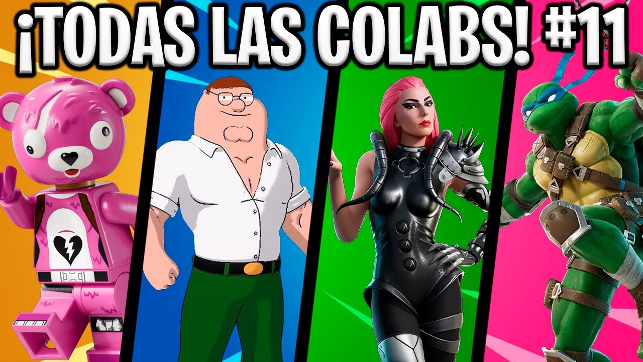 Todas las colaboraciones de FORTNITE #11 - YouTube