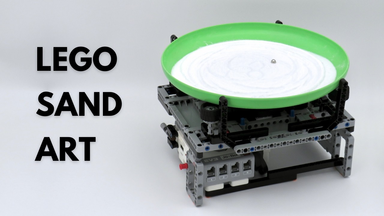 Sand3r - Sand art with a Lego machine - YouTube