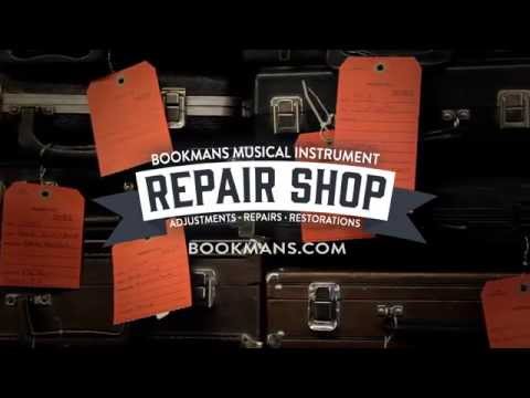 Bookmans Musical Instrument Repair Shop - YouTube